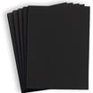 Hamilco Black Colored Cardstock Thick Paper - 8 1/2 x 11" Heavy Weight ...