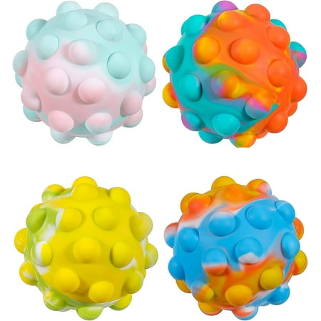 Yao Push Ball Fidget Toy, Decompression Ball Sensory Fidget Toy Squeeze ...