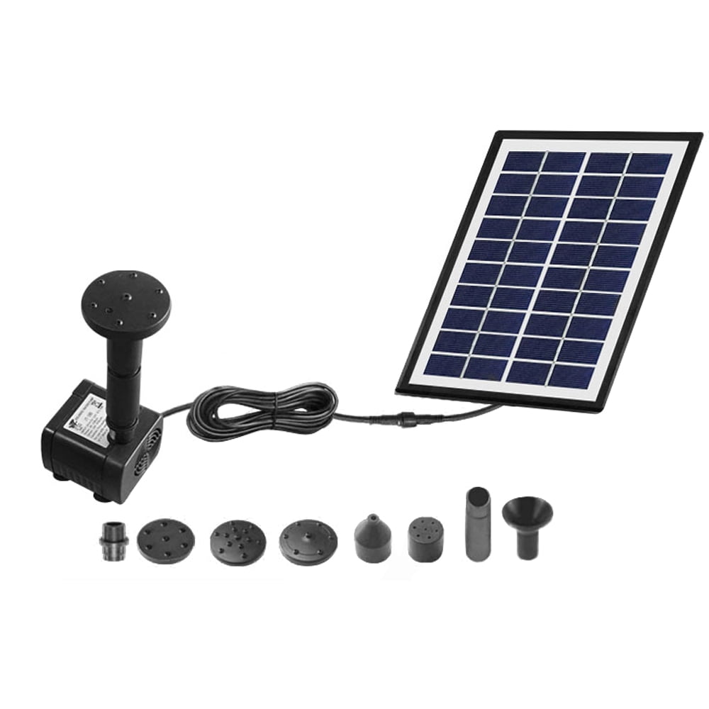 Graflsoa Solar-Powered Floating Fountain for Gardens, Ponds, and ...