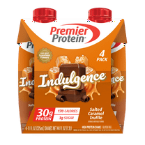 Premier Protein Indulgence Protein Shake, Salted Caramel Truffle, 30g ...