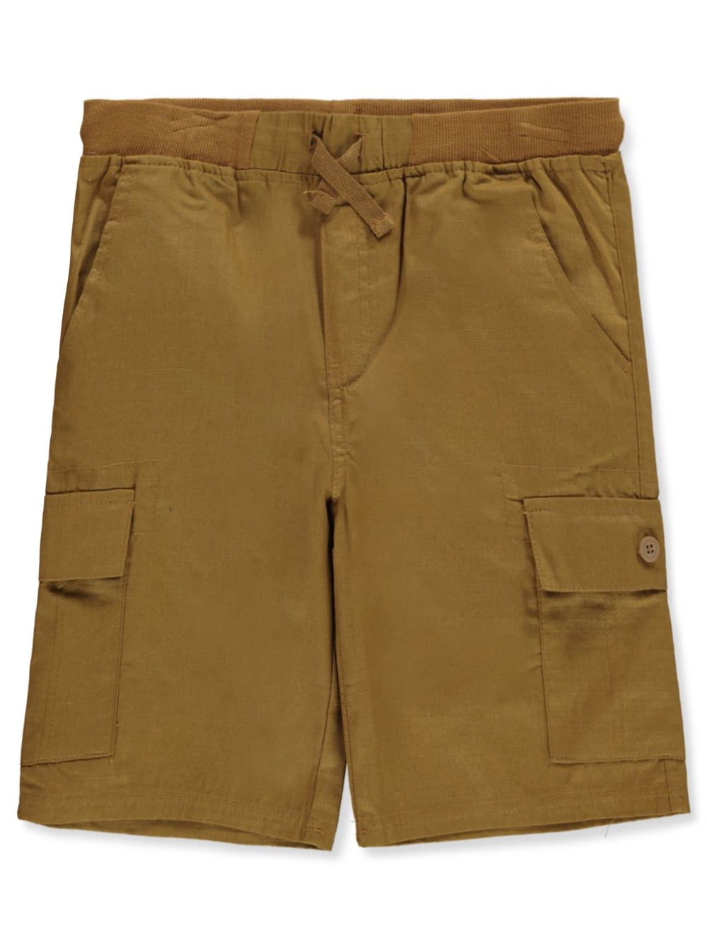 Quad Seven Boys' Twill Cargo Shorts - bronze, 14 (Big Boys) - Walmart.com