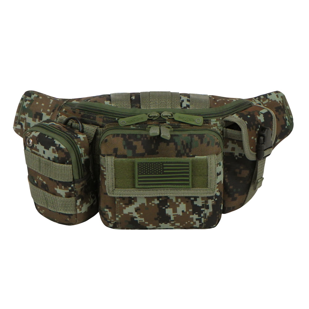Tactical Waist/Fanny Pack - Green ACU - Walmart.com
