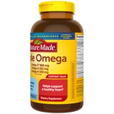 Nature Made Triple Omega 369 Softgels, Dietary Supplement, 170 Count - Walmart.com