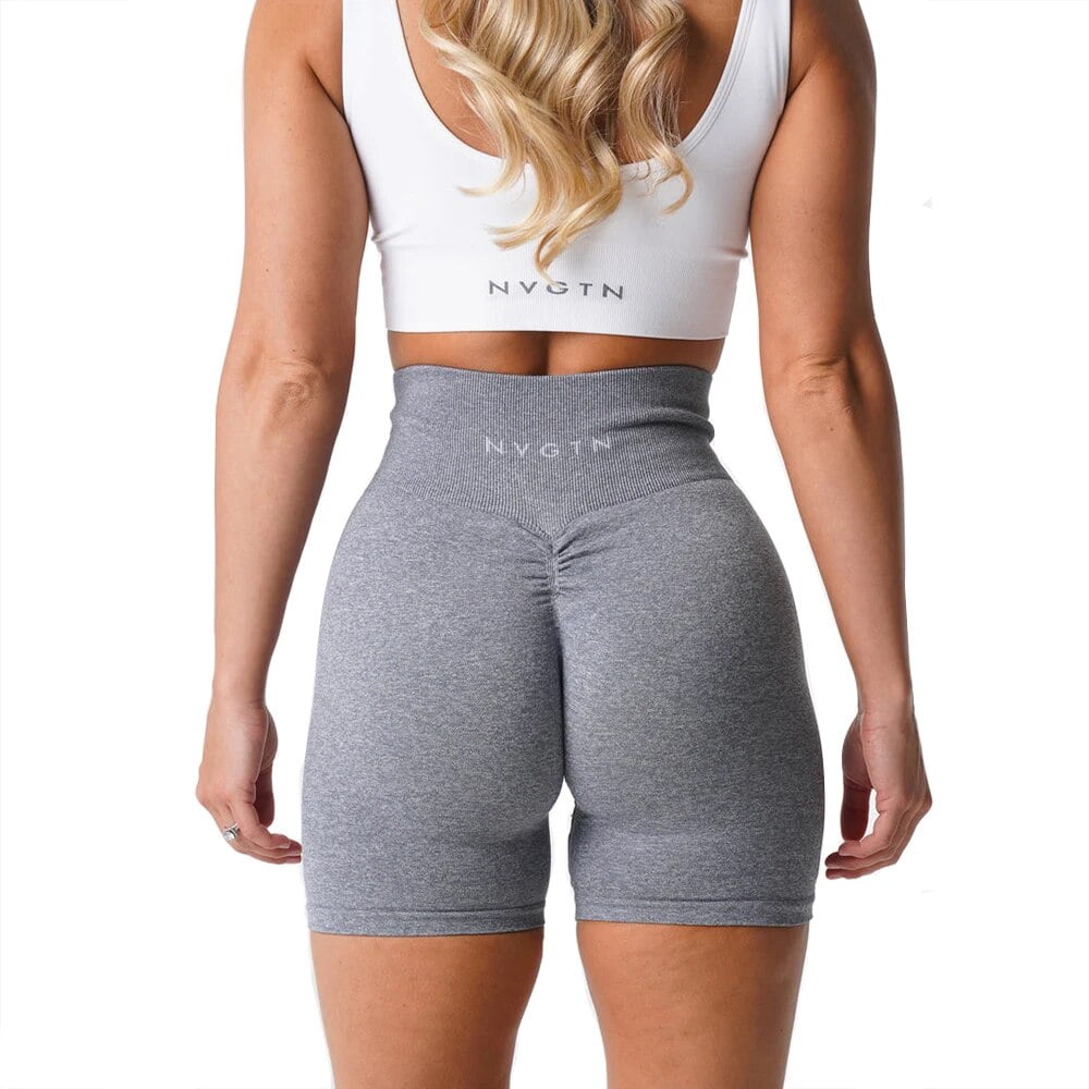 Click here for Lisheng Nvgtn Scrunch Seamless Shorts High Waisted... prices
