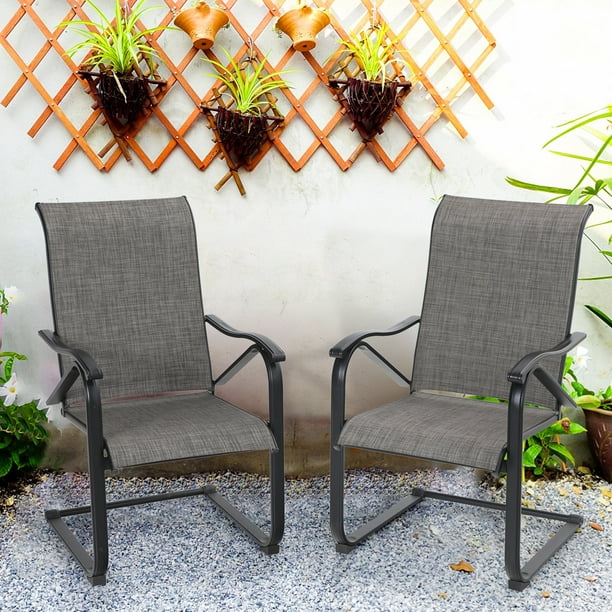 C Spring Patio Chairs