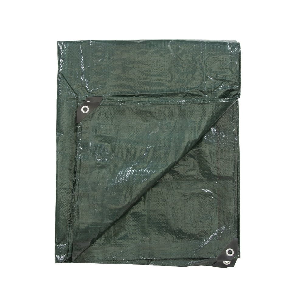 Stansport_ T-1018 Forest Green Medium-Duty Rip-Stop Tarp (10 Feet X 18 ...