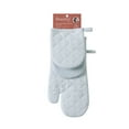 Beautiful Kitchen Waffle Oven Mitt & Mini Mitt Set, 100% Cotton, Heat ...