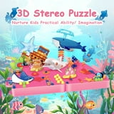 Spptty Art Sketch Fish Drawing Projector with 3D Dolphin Puzzle and ...