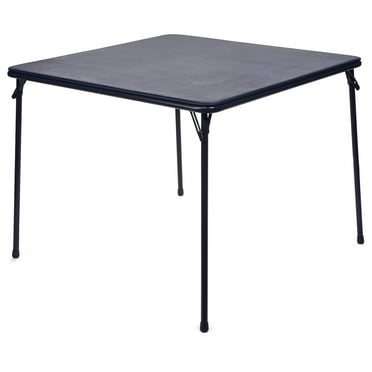 XL Series Square Folding Card Table (38") - Easy-to-Use Collapsible ...