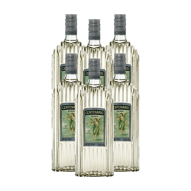 Pack De 6 Tequila Gran Centenario Plata 950Ml | Bodega Aurrera en línea