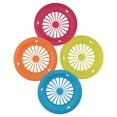 CaraMart Sedmoon Paper Plate Holders 4 Pack Heavy Duty Colorful ...
