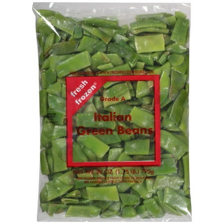Fresh Frozen Italian Green Beans, 28 oz - Walmart.com