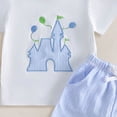 CAICJ98 Toddler Baby Boy Summer Clothes Funny Letter T Shirt Elastic ...