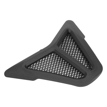 Motorcycle Headlight Intake Vent Trim, Exquisite Appearance Black ...