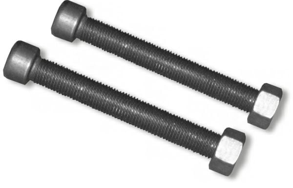 Axle LEAF SPRING CENTER BOLTS (3/8 inch x 4 inch) - Pair (4X4 OFF-ROAD ...