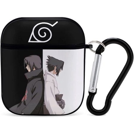 Uchiha Itachi Konoha Symbol AirPod Case Cover PC Hard Shell Protective ...