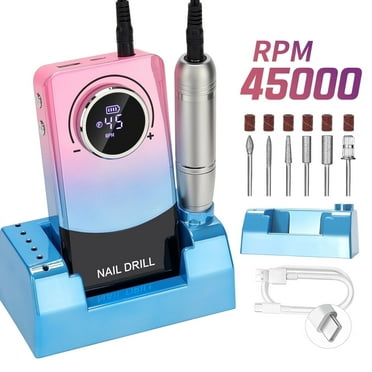 Sentryse Electric Nail Drill 40000RPM Professional Electric File ...