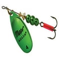 Mepps Aglia Inline Spinner 1/2 oz Green Platium - Walmart.com