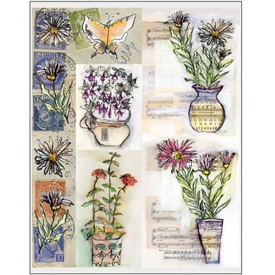 Penny Black Stickers-Painted Vase | Walmart Canada