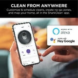 Shark AI RV2002 Wi-Fi Connect Robot Vacuum with LIDAR Navigation ...