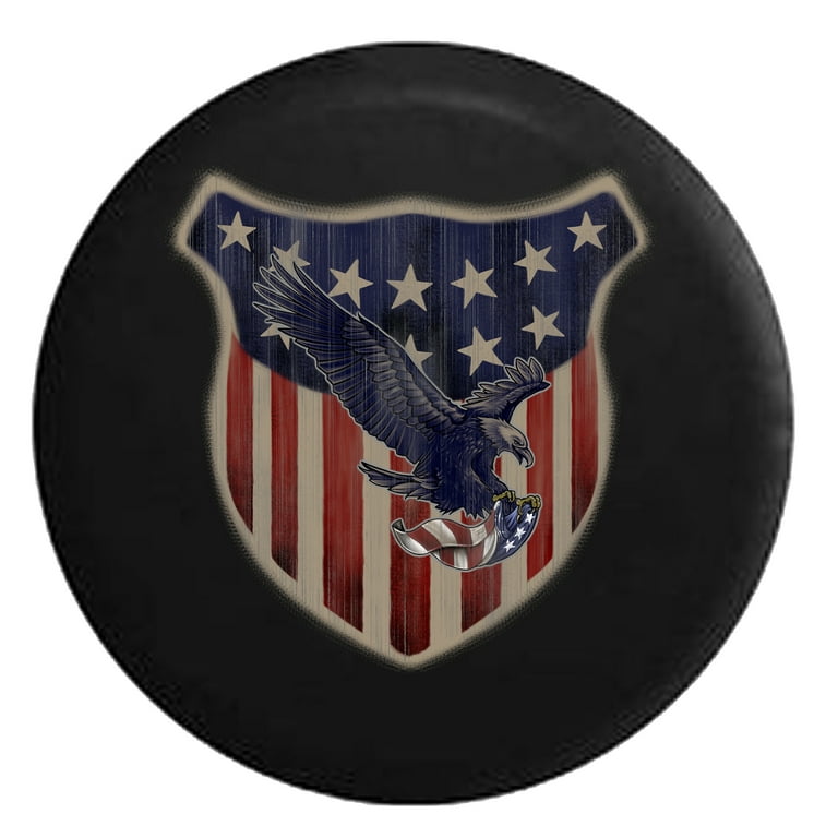 American Flag Shield Eagle