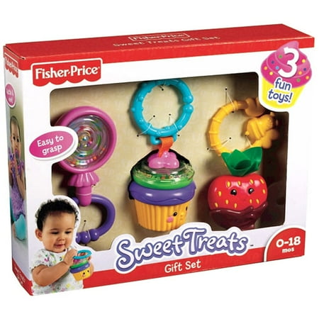 Fisher-Price - Fisher-Price - Sweet Treats Teethers Gift Set - Walmart ...