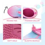 K KomForme Kids Beach Water Shoes Quick Dry Gradient Pink Aqua Socks ...