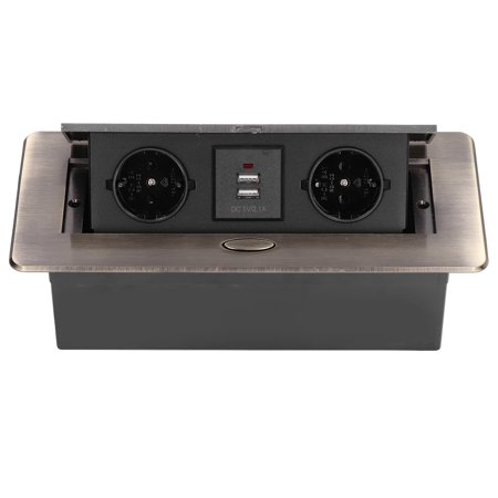 Hidden Socket, Safe Desktop Socket With LED Indicator For Desktop ...