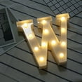 Magik Light up Letter LED Alphabet Number Symbol Plastic Battery ...