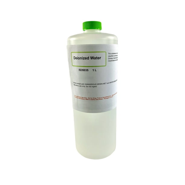 Deionized Water, 1L - Biotechnology (Reagent) Grade - Demineralized ...