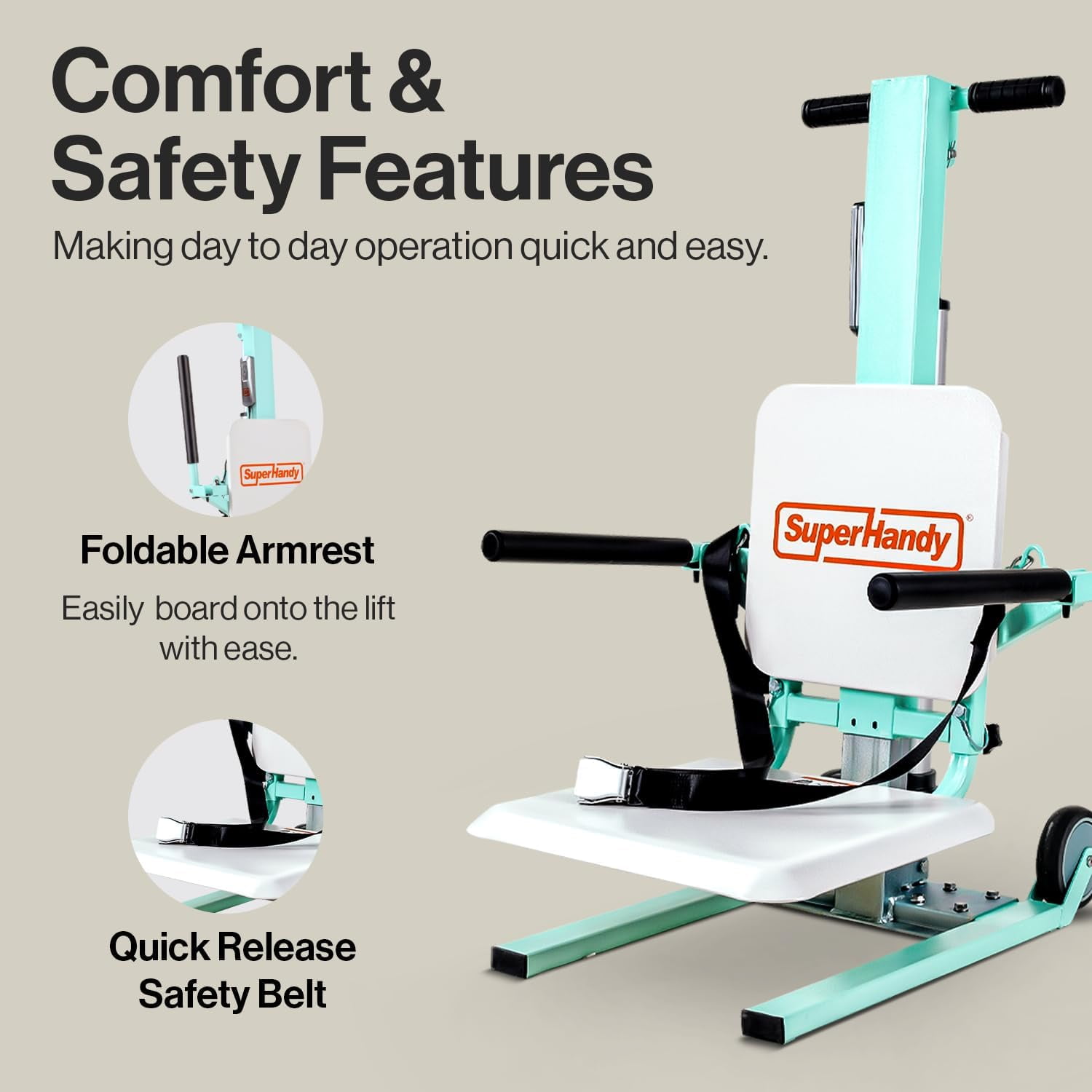 SuperHandy Electric Floor Lift for Seniors - Kosovo | Ubuy
