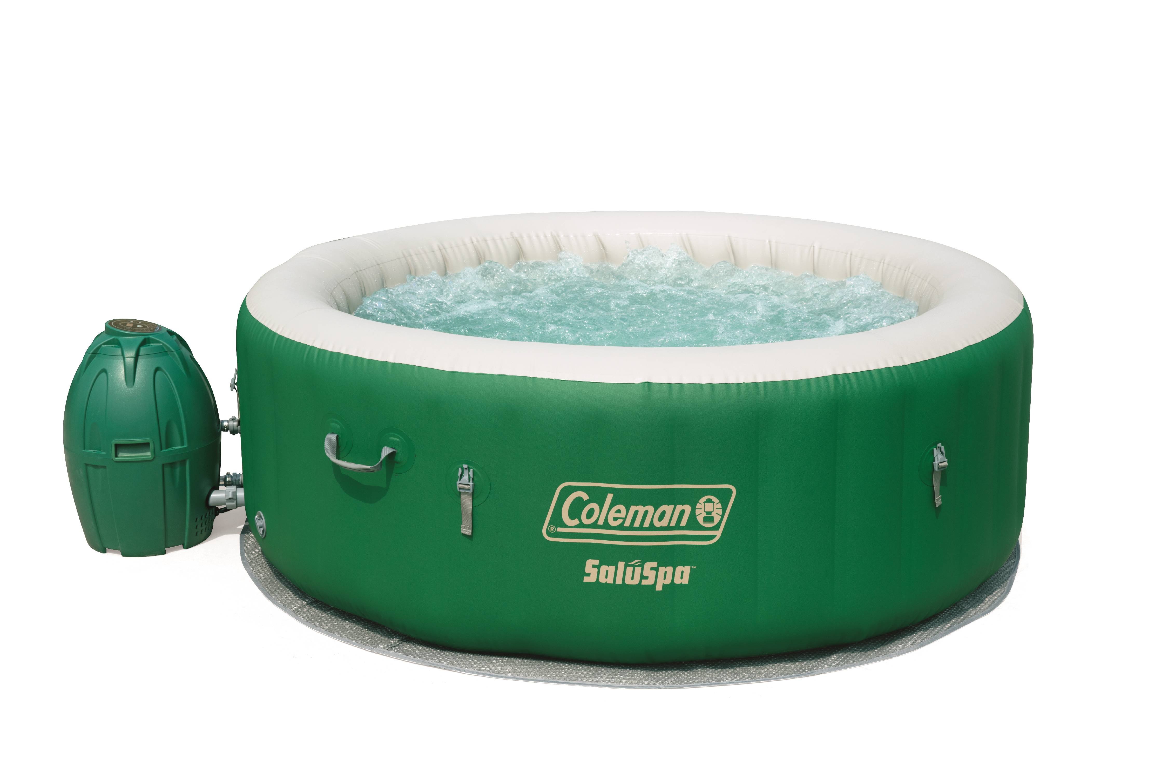 Coleman 77 X 28 SaluSpa Inflatable Hot Tub 4 6 Person Walmart Coleman 77 X 28 SaluSpa Inflatable Hot Tub 4 6 Person Walmart