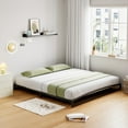 Low Bed Frame, Heavy Duty Metal Platform Bed Frame with Arch Design ...