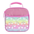 Arctic Zone Soft Rainbow Heart Lunchbox Combo, Includes food container ...
