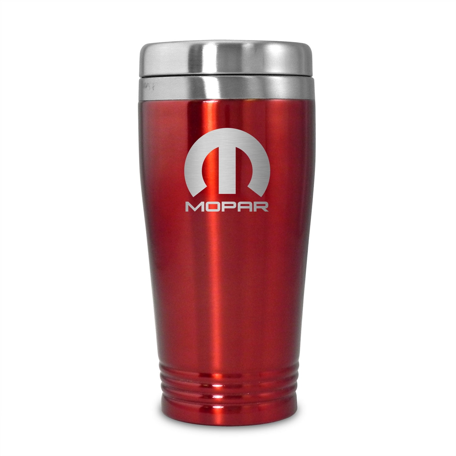 Mopar Parts Red Stainless Steel Travel Mug Tumbler - Walmart.com ...