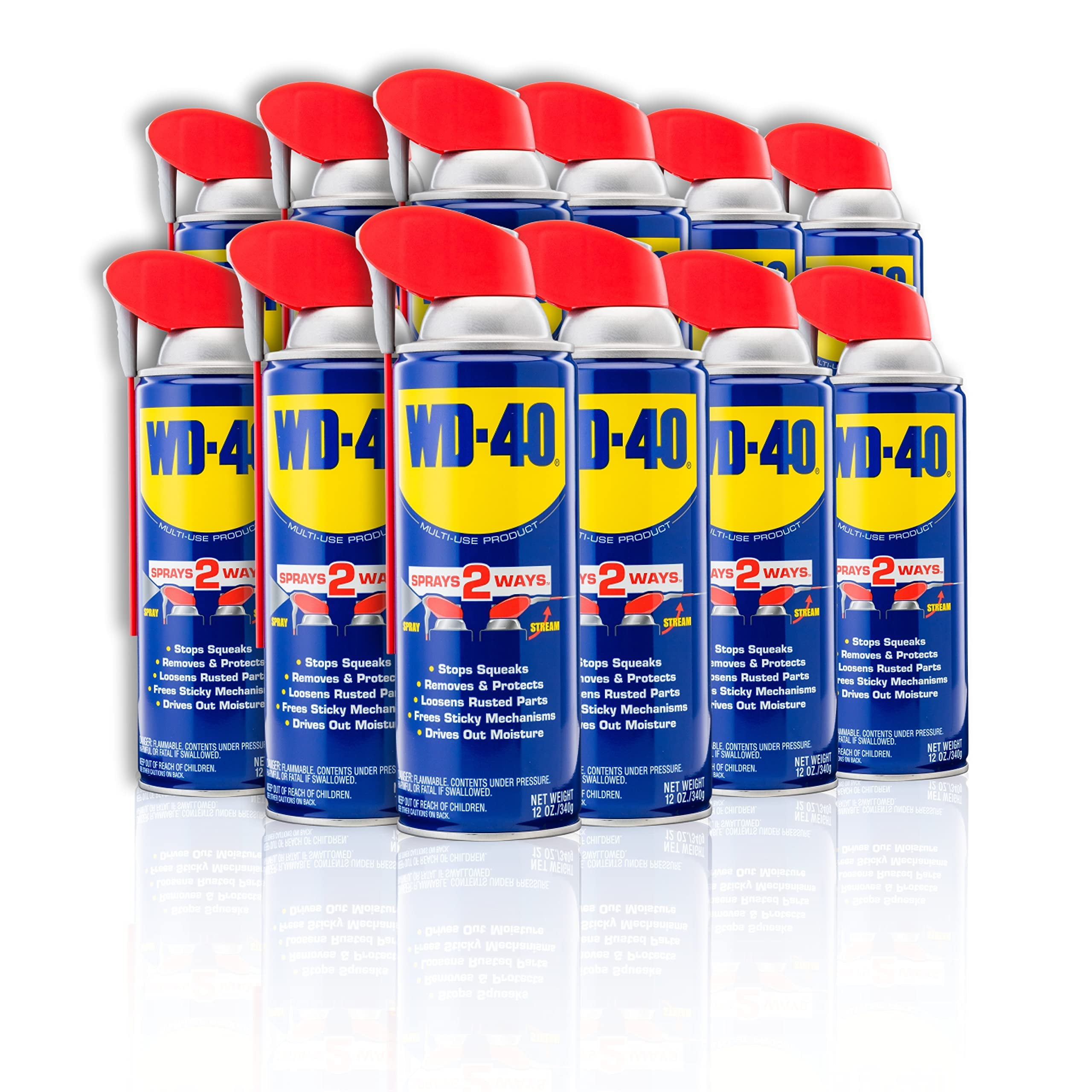 Producto multiuso WD-40, fórmula original, 350 ml, con pajita ...