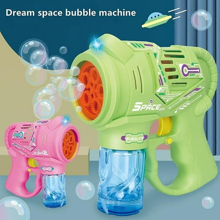 SICED Gatling Space Bubble Gun Children's Outdoor Fantasy Electric Five ...
