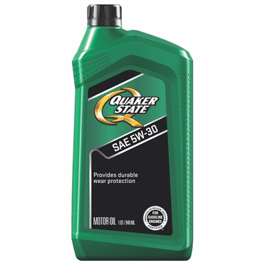 Quaker State Full Synthetic 5W-30 Gasoline Engine Oil, 5 Quart ...