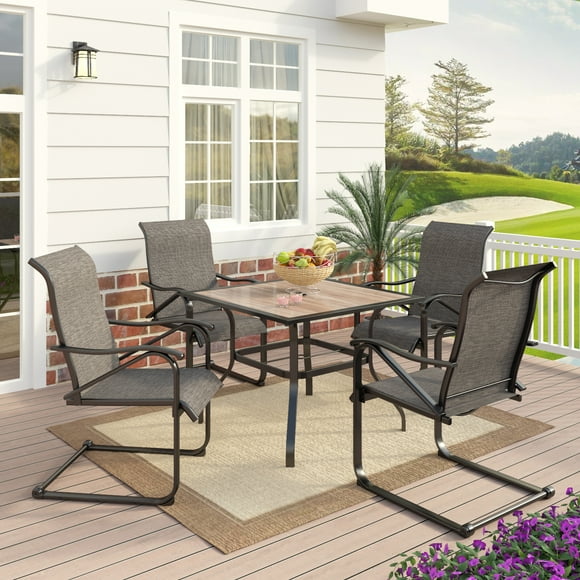 C Spring Patio Chairs