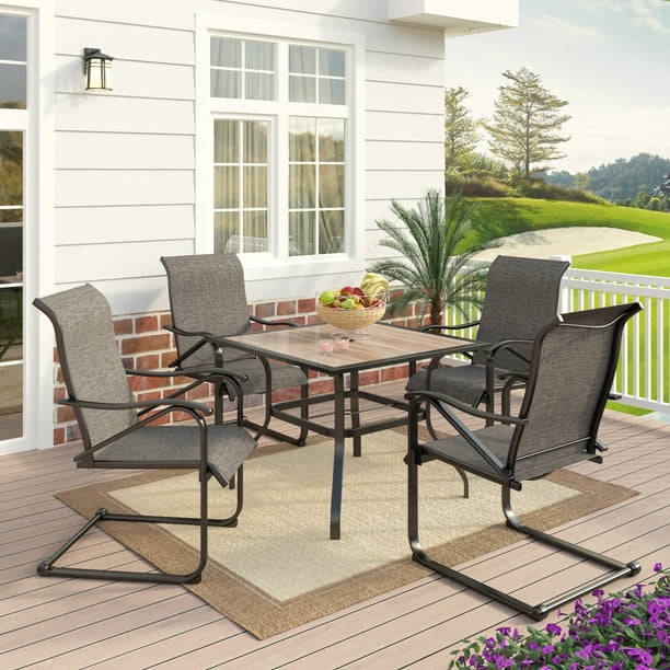 C Spring Patio Chairs