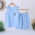 CAICJ98 Boys Tank Top and Shorts with Pockets Outfits Set Summer ...