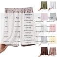 Besolor Plus Size Pajama Shorts for Women Summer Elastic Waisted Wide ...