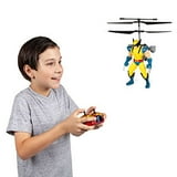 12" Marvel X-Men Wolverine Jetpack Flying IR Helicopter Figure ...