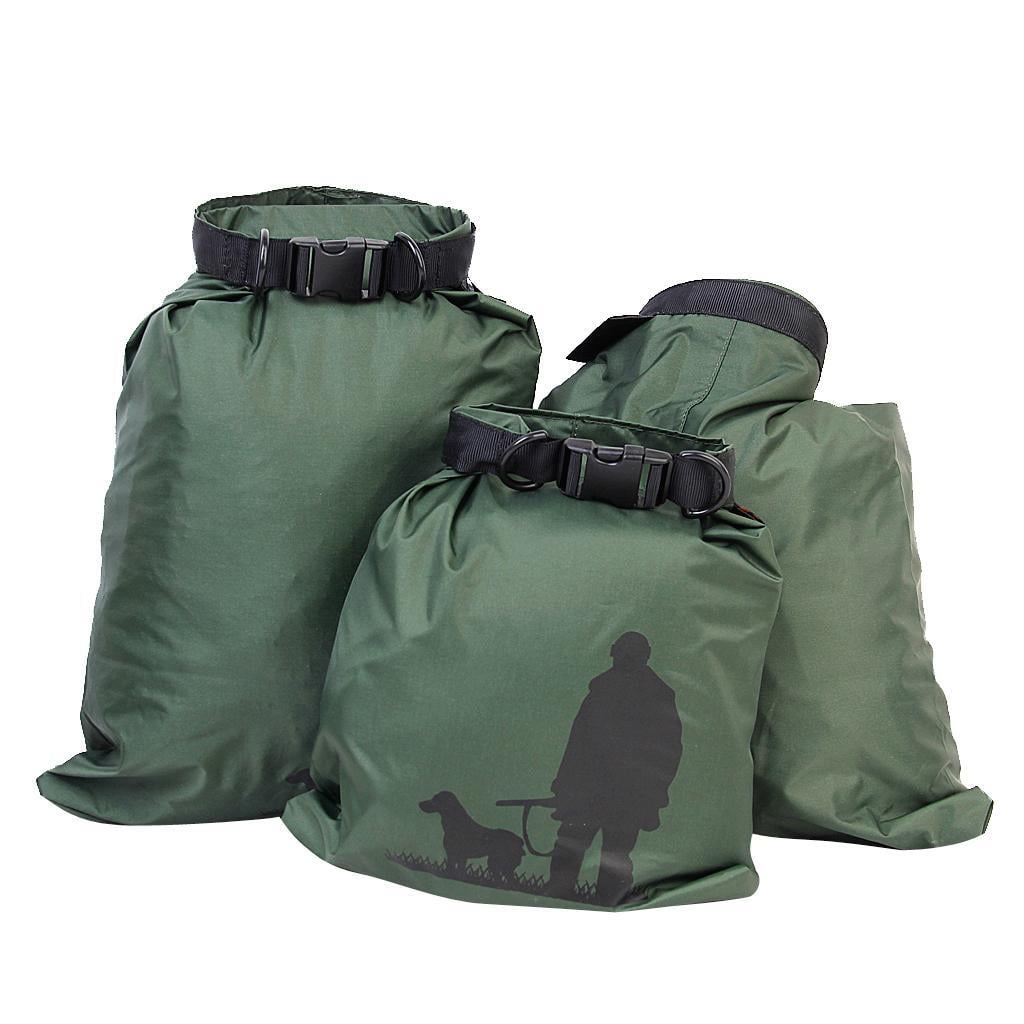 Aoanydony Set of 3 Sizes Waterproof Bag Sack Camping Rafting Kayaking ...