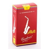 Vandoren Alto Sax Java Red Reeds Strength #2.5; Box of 10 - Walmart.com
