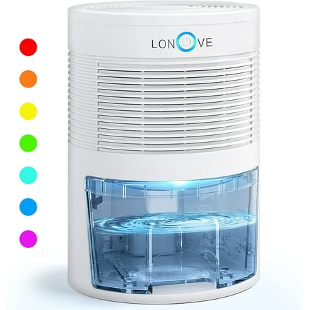 Dehumidifier - 31oz(900ml) Portable and Ultra Quiet Small Dehumidifiers ...