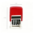 MMJ Self Inking Date Stamp Automatic Reink Office Document Invoice ...
