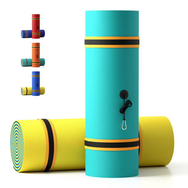 SOWKT Lily Pad Floating Mat for Lakes and Boating (18x6 Feet, Green ...