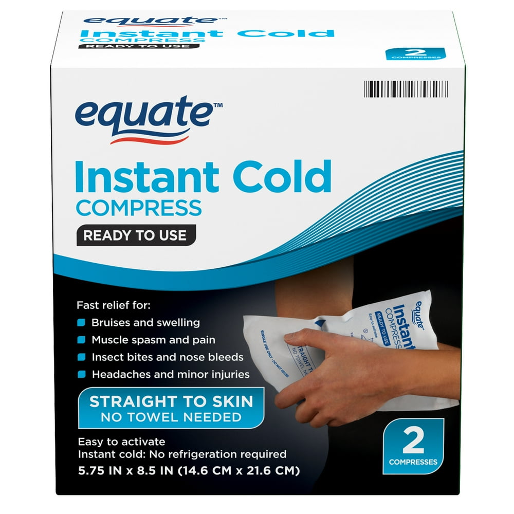 Equate Instant Cold Compress, 1 Count - Walmart.com - Walmart.com