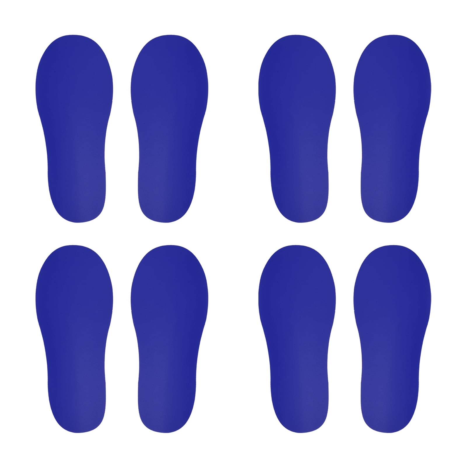 Uxcell 5.9x2.3" Footprints Floor Stickers Footprint Wall Stair Decal ...